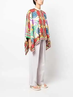 La DoubleJ Foulard Asymmetric Shirt - Neutrals