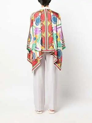 La DoubleJ Foulard Asymmetric Shirt - Neutrals