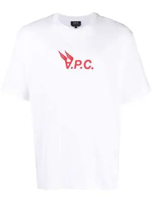 A.p.c. Hermance Logo-print Cotton T-shirt