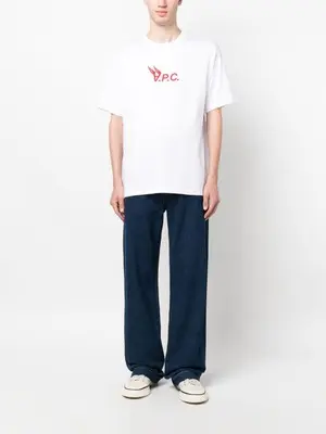 A.p.c. Hermance Logo-print Cotton T-shirt