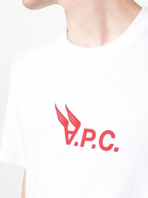 A.p.c. Hermance Logo-print Cotton T-shirt