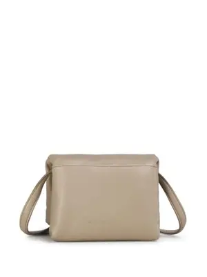 Marni Mini Prisma Leather Clutch - Neutrals