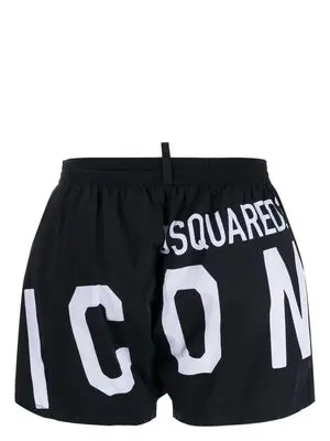 Dsquared2 Icon Logo-print Swim Shorts
