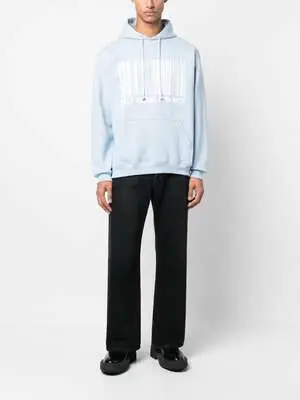 VTMNTS Big Barcode Hoodie - Blue