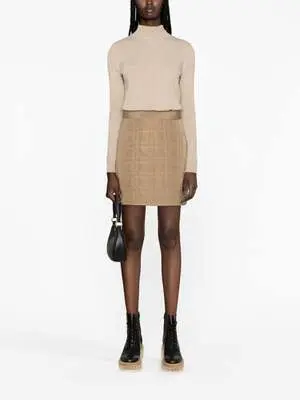 Fabiana Filippi Padded High-waisted Skirt