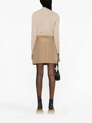 Fabiana Filippi Padded High-waisted Skirt