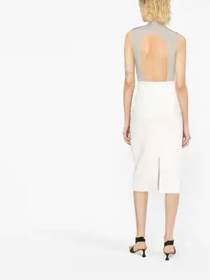 Victoria Beckham Vb Body Midi Pencil Skirt