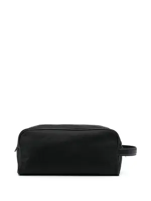 Dolce & Gabbana Logo Leather Wash Bag