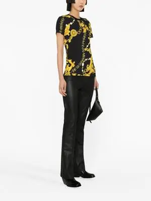 Versace Logo Couture-print T-shirt