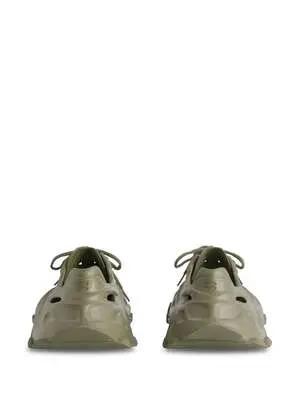 Balenciaga Hd Cut-out Low-top Sneakers - Green