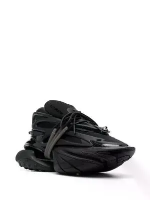Balmain Leather Unicorn Low-top Sneakers