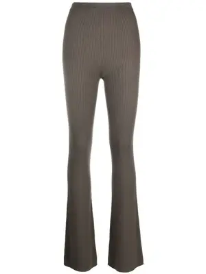 Rick Owens Ribbed Flared Trousers