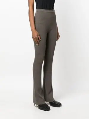 Rick Owens Ribbed Flared Trousers