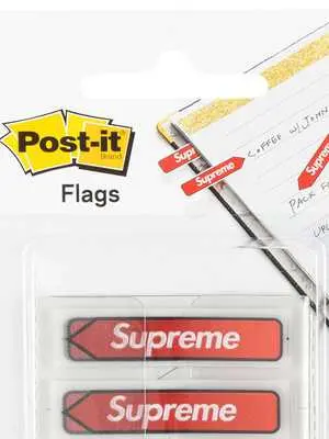 Supreme Logo Print Post-it Notes