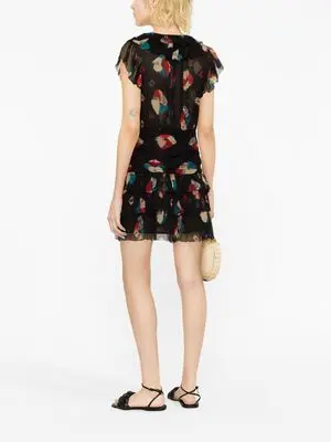 Ulla Johnson Zina Graphic-print Minidress