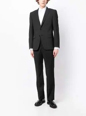 BOSS Single-breasted Stretch-wool Blazer