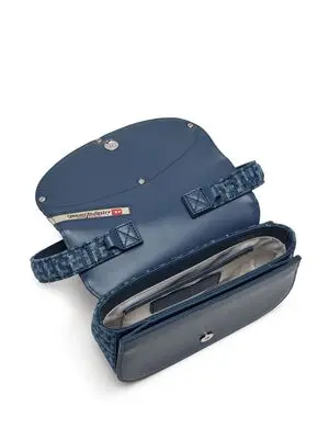 Diesel® 1dr Denim Shoulder Bag - Blue | Editorialist