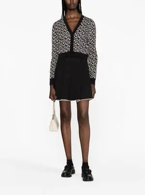 Pinko Logo-jacquard Cardigan
