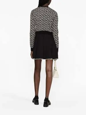 Pinko Logo-jacquard Cardigan