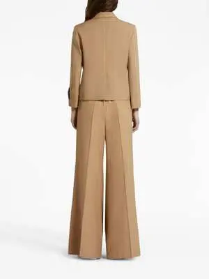 Marni Logo-waistband Flared Trousers