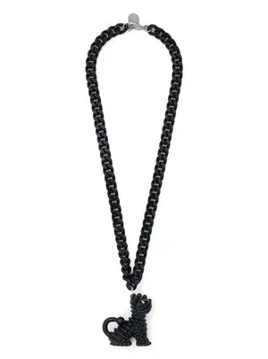 Marni Dog-motif Charm Necklace