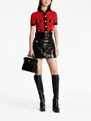 Balmain Cropped Cardigan