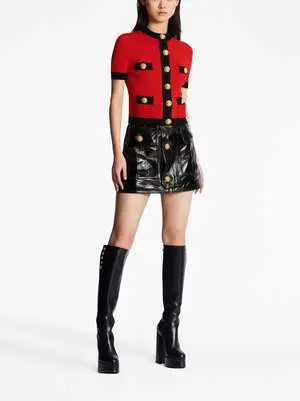 Balmain Cropped Cardigan