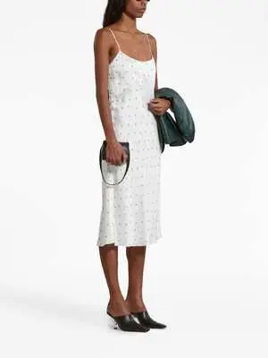 Marni Rose-jacquard Slip Dress