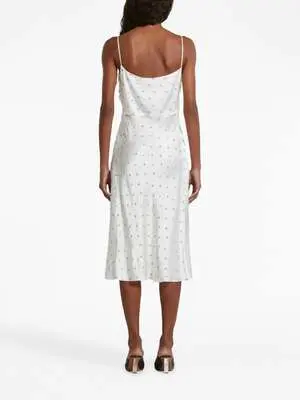 Marni Rose-jacquard Slip Dress