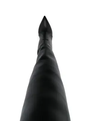 Casadei Blade 100mm Thigh-high Boots