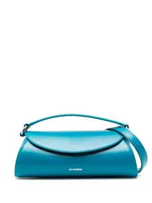 JIL SANDER Cannolo Shoulder Bag - Blue