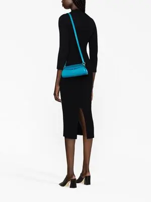 JIL SANDER Cannolo Shoulder Bag - Blue