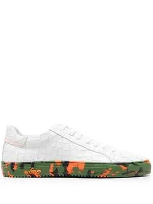 Hide&jack Croc Effect Sneakers For Women