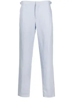 Orlebar Brown Griffon Linen Straight-leg Trousers