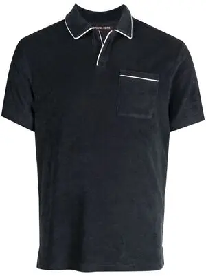 Michael Kors Johnny Terry-cloth Polo Shirt