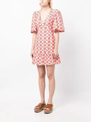 Rhode Mariana Floral-print Dress