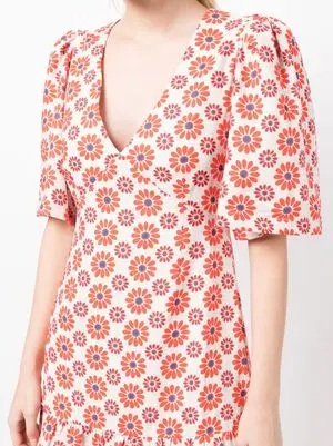 Rhode Mariana Floral-print Dress