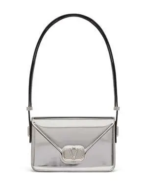 Valentino Garavani Mirrored Shoulder Bag - Silver