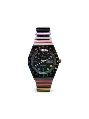 TIMEX Q Rainbow 36mm Watch - Black