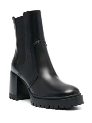 Casadei Nancy 75mm Leather Boots