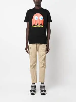 Dsquared2 Tapered Cargo Trousers - Neutrals