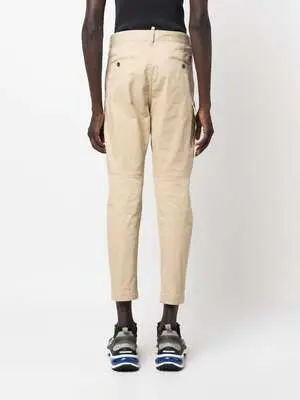 Dsquared2 Tapered Cargo Trousers - Neutrals