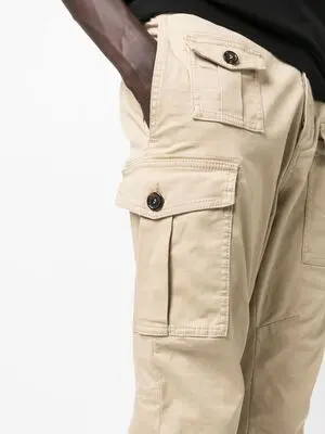 Dsquared2 Tapered Cargo Trousers - Neutrals