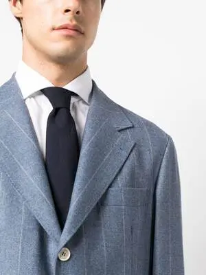 Brunello Cucinelli Pinstripe Wool Blazer