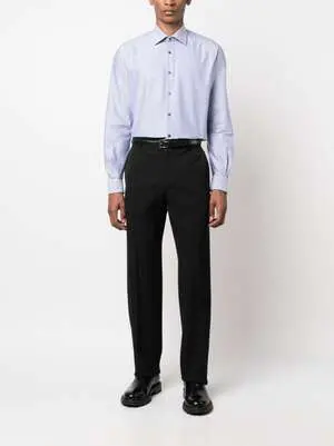 Pal Zileri Pinstripe Cotton Shirt