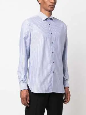 Pal Zileri Pinstripe Cotton Shirt