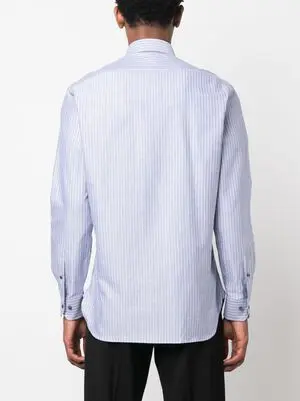 Pal Zileri Pinstripe Cotton Shirt