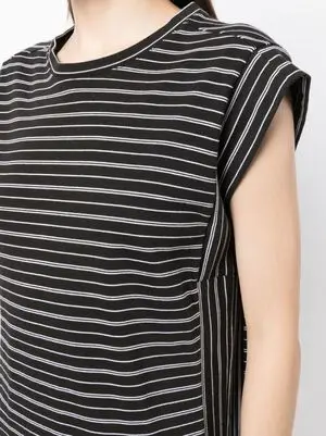 Rag & Bone Stripe-print Organic-cotton Dress