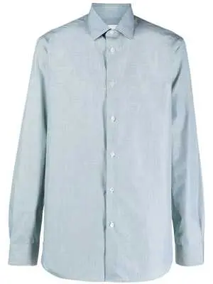 Paul Smith Long-sleeved Cotton Shirt