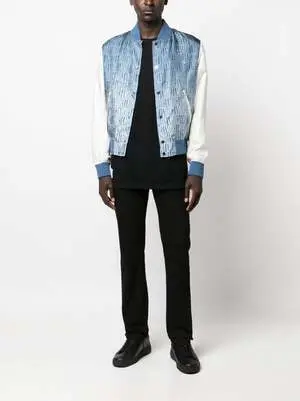 Amiri Logo-print Bomber Jacket